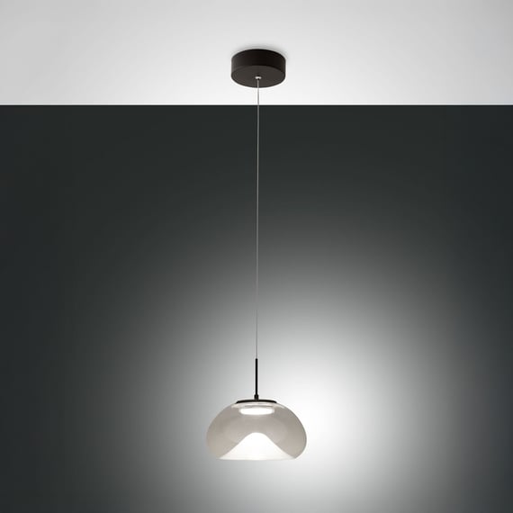 FABAS LUCE Brena Suspension LED à 1 source lumineuse intensité ...