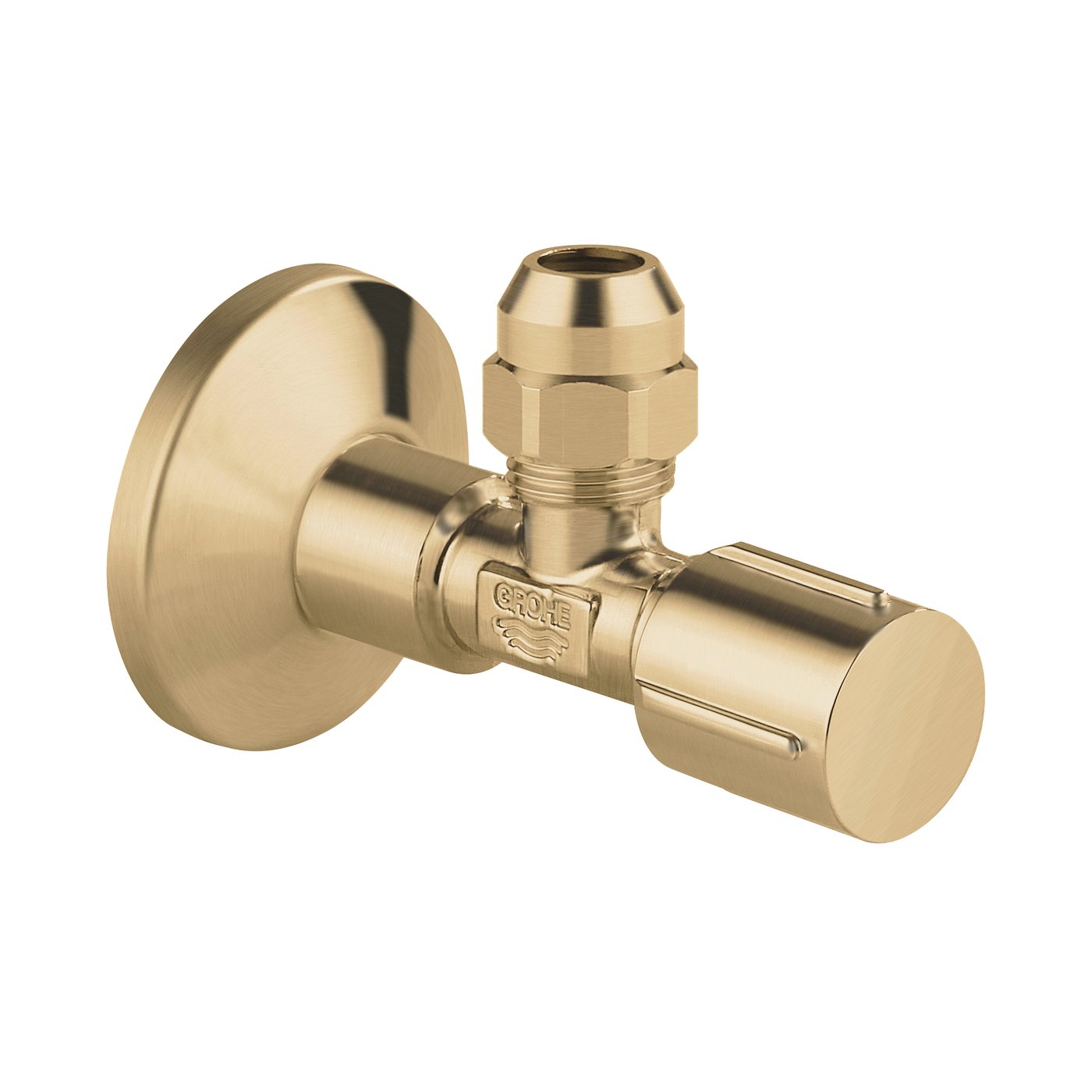 Grohe Universal angle valve, 1/2" x 3/8" with compression joint ...