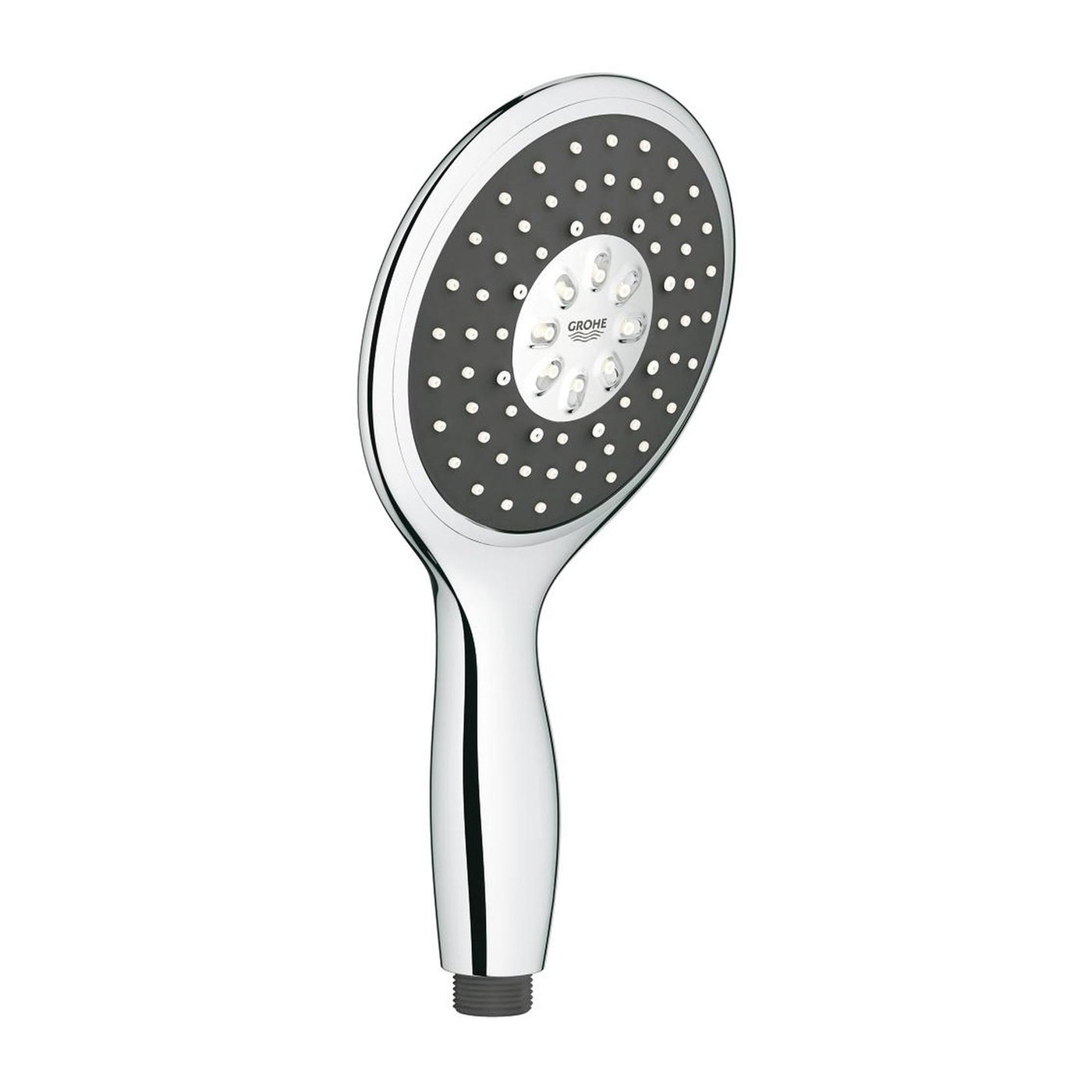 Grohe Vitalio Rain Handbrause, 4 Strahlarten mit EcoJoy, chrom ...