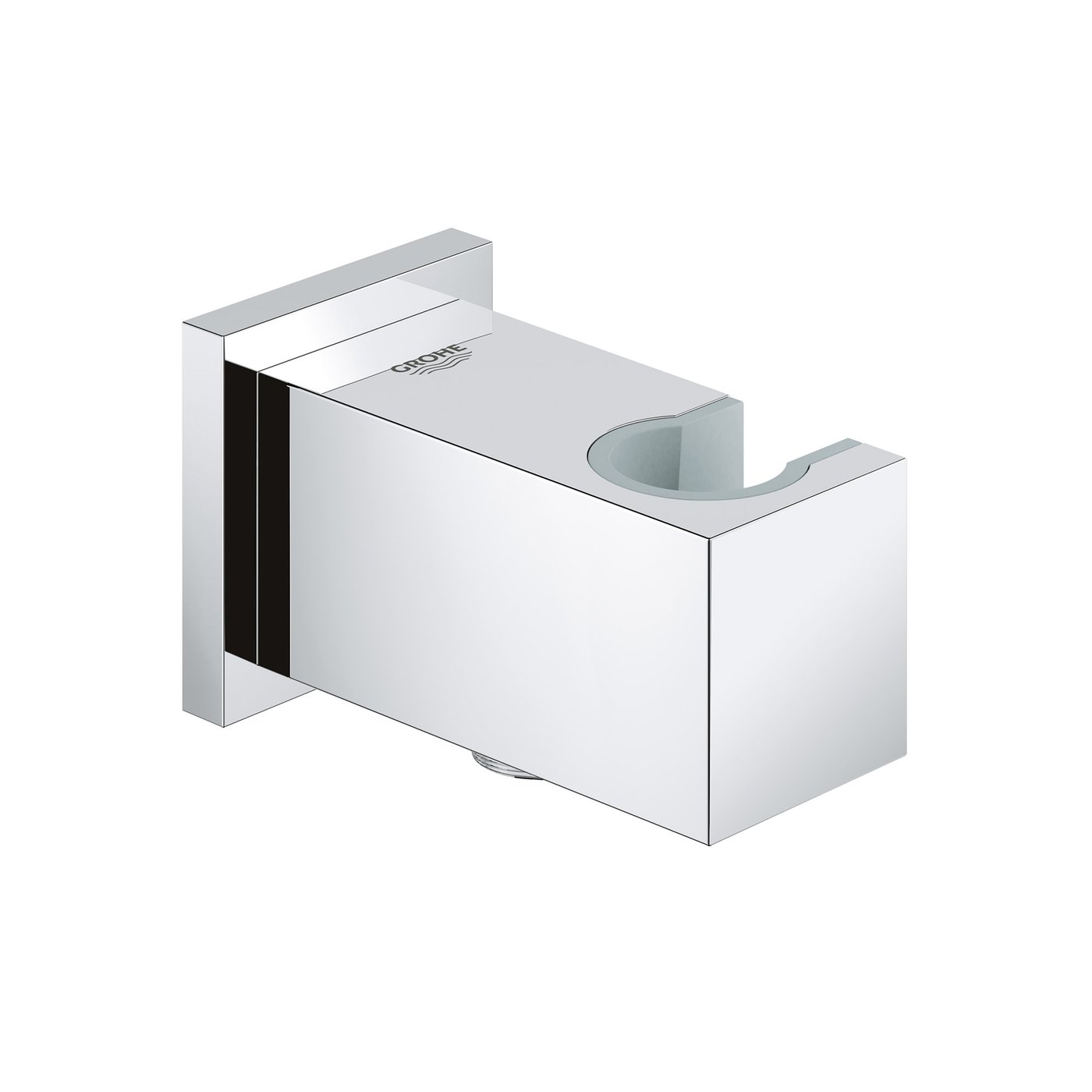 Grohe Euphoria Cube shower bracket with hose connection chrome ...