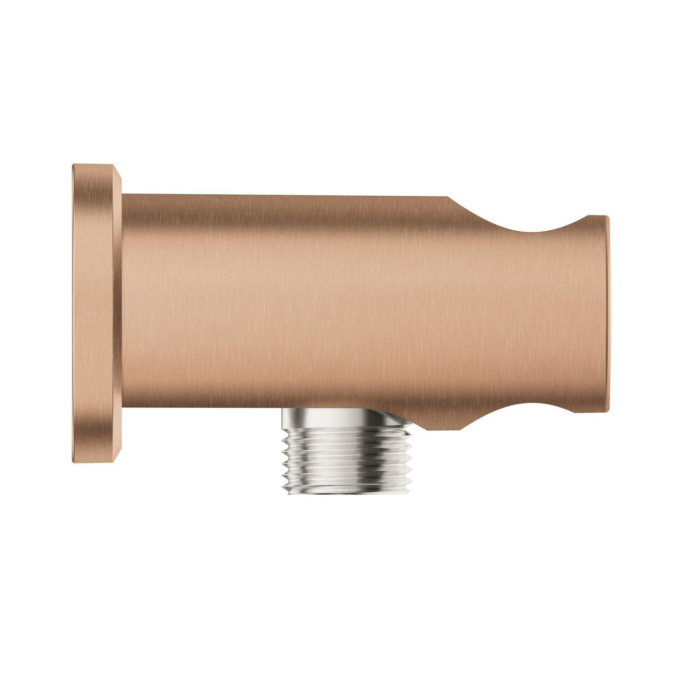 Grohe Rainshower shower bracket with hose connection brushed warm ...