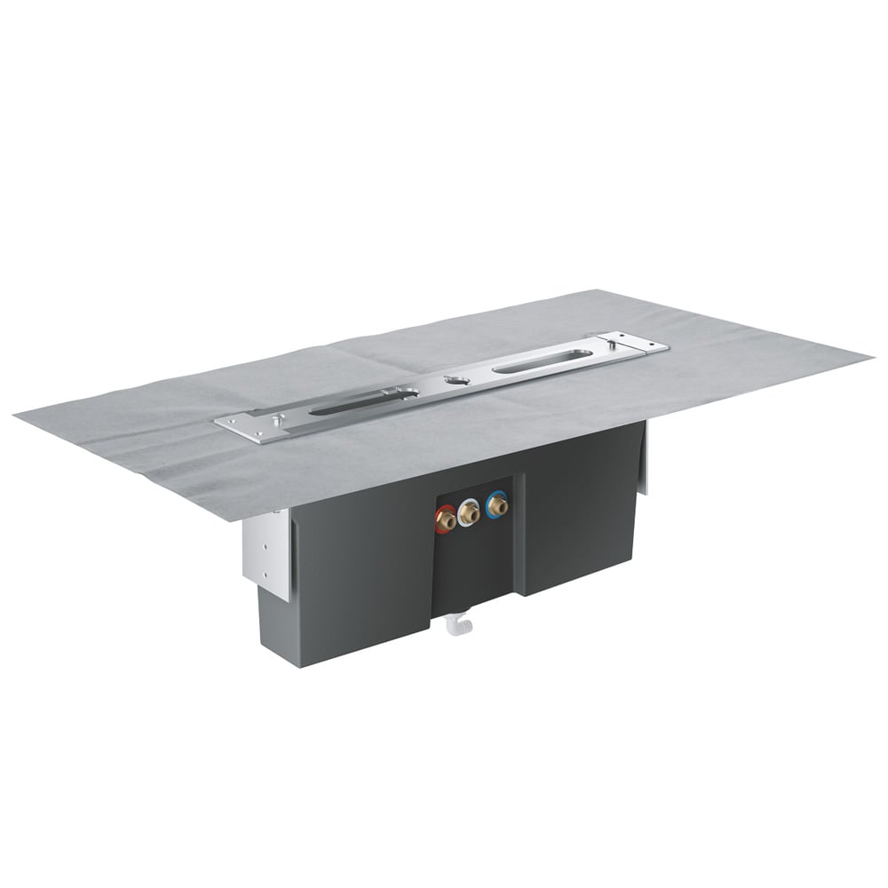 Grohe Atrio bath combination, concealed unit for tiled rim installation ...