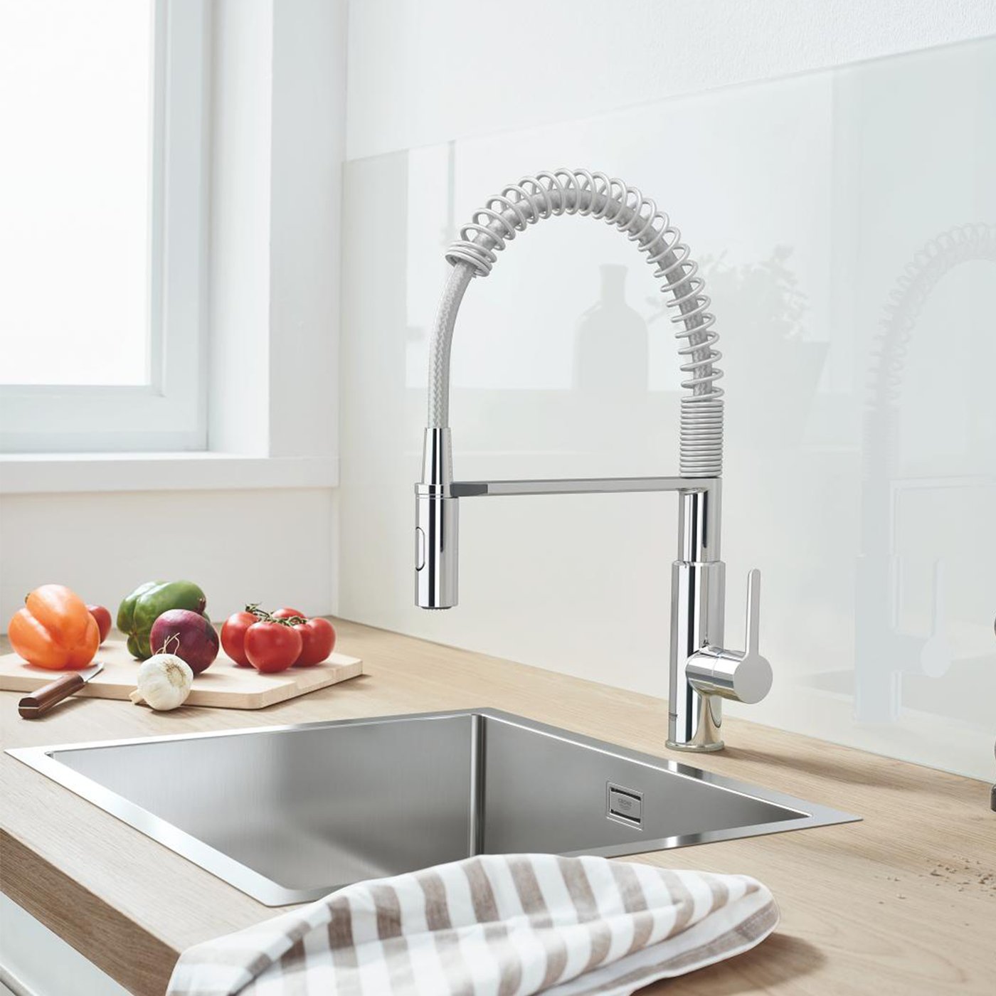 Grohe Get Mitigeur de cuisine, pivotant chrome - 30361000 | REUTER