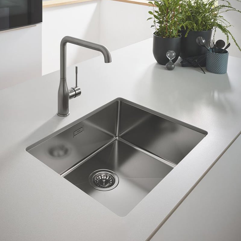 Grohe K700 kitchen sink brushed hard graphite - 31574AL1 | REUTER
