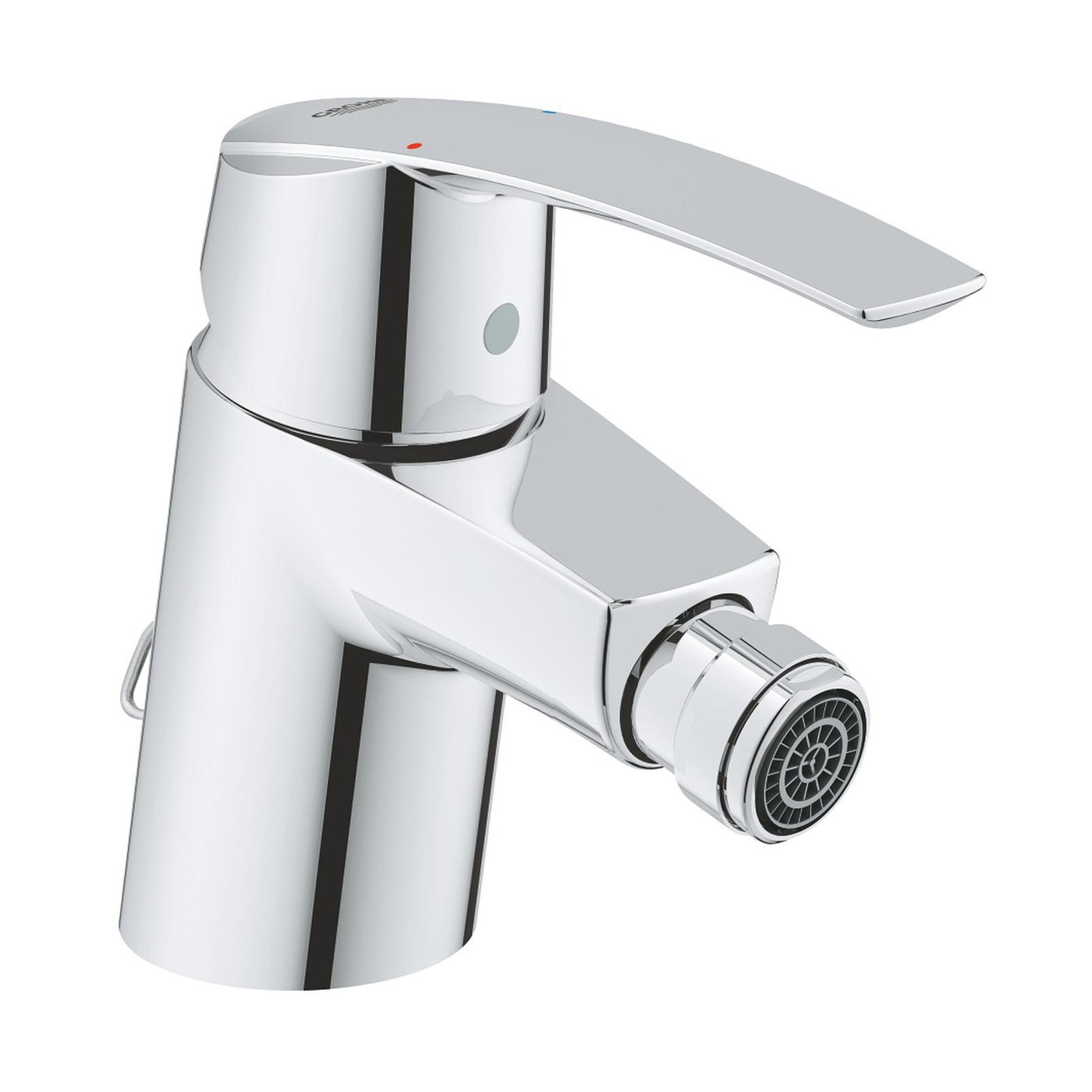 Grohe Start bidet fitting with retractable chain, with EcoJoy, chrome ...