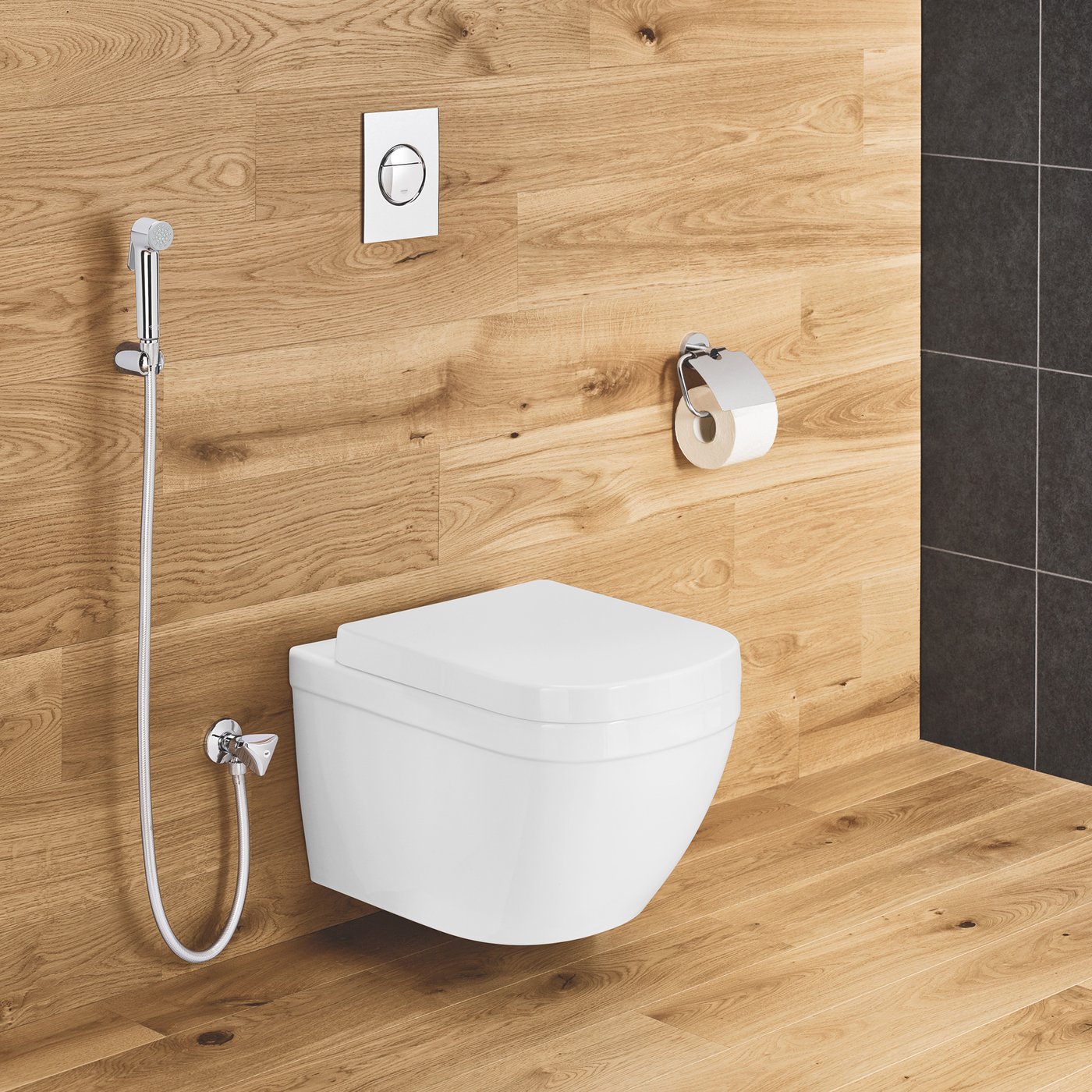 Grohe Nova Cosmopolitan S flush plate chrome - 37601000 | REUTER