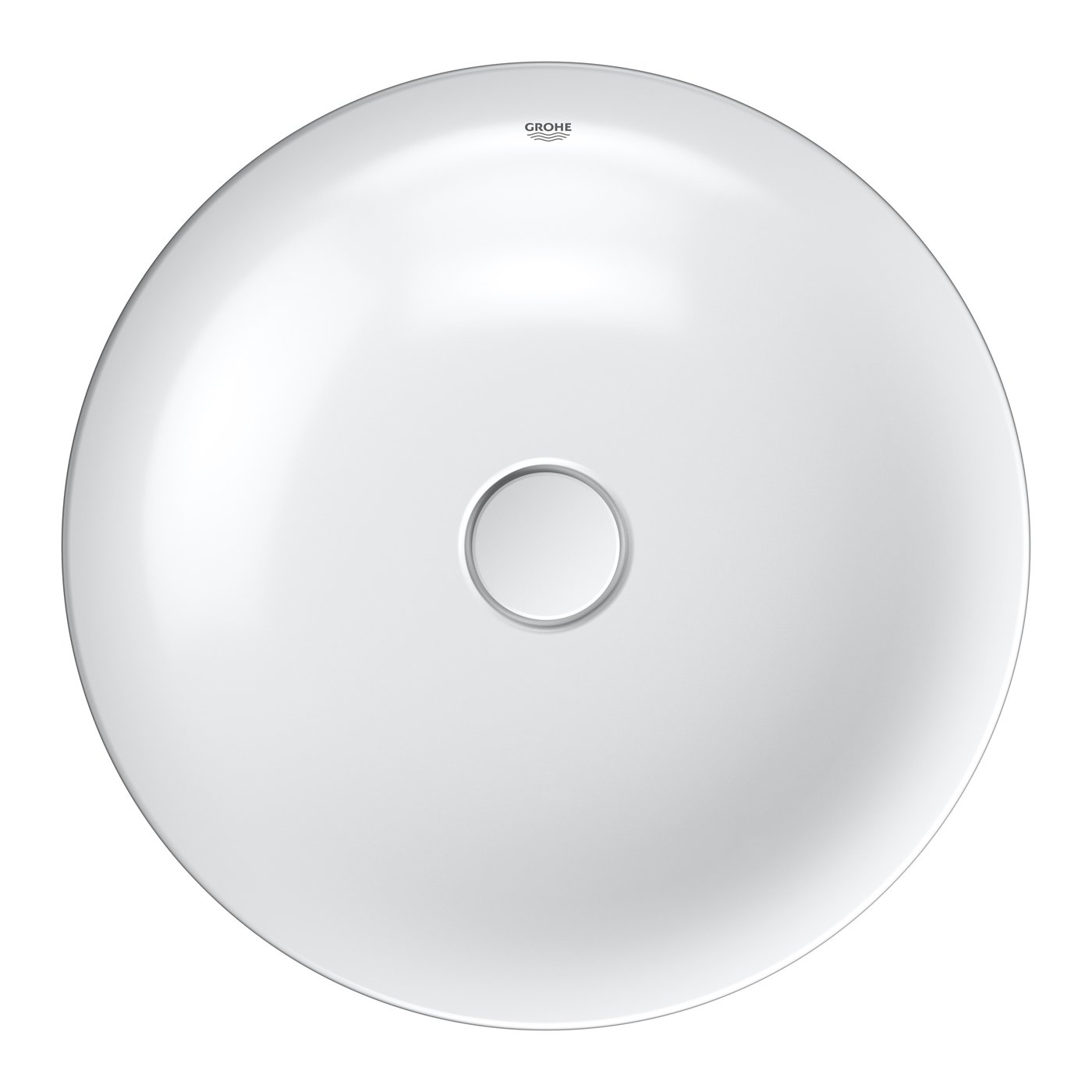 Grohe Essence countertop basin with PureGuard hygiene coating, white ...