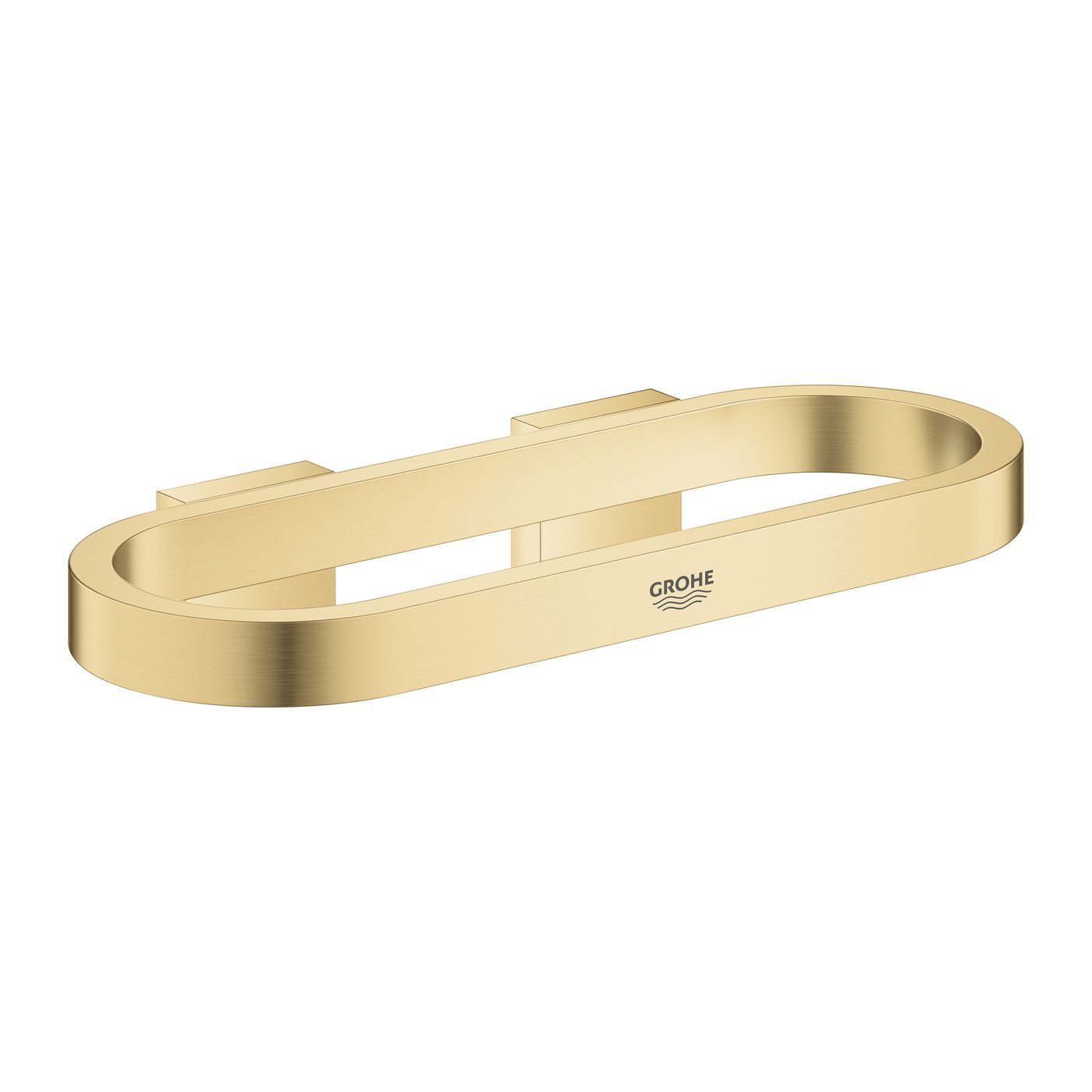 Grohe Selection shower shelf for screwing, brushed cool sunrise/satin ...