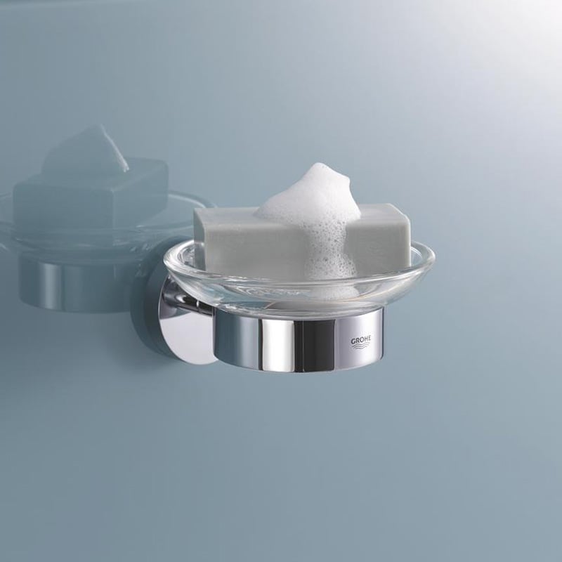 Grohe Start soap dish chrome - 41193000 | REUTER