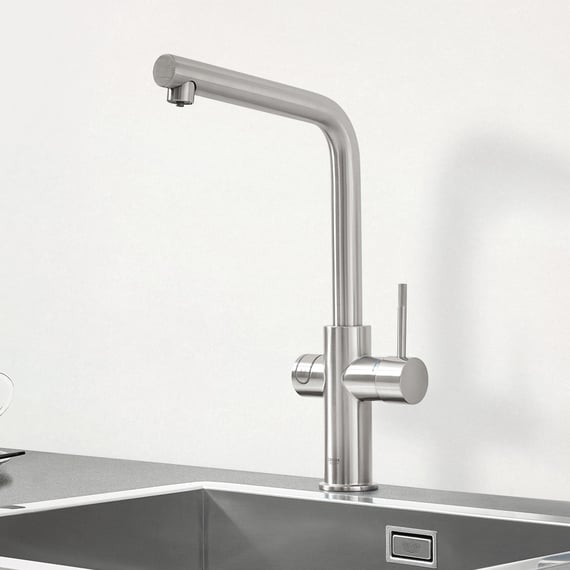 Grohe Blue Professional kitchen fitting, with filter system, swivelling ...