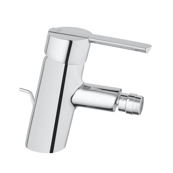Grohe Feel bidet mixer with pop-up waste set, chrome - 32558000 | REUTER
