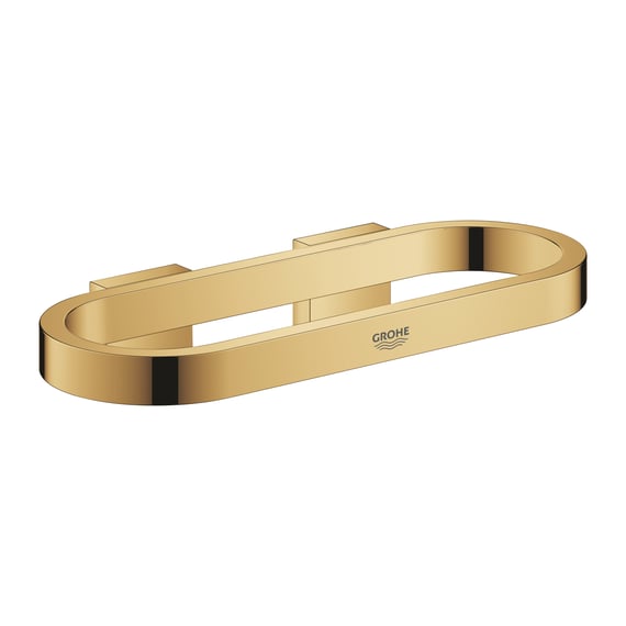 Grohe Selection shower shelf for screwing, cool sunrise/satin ...