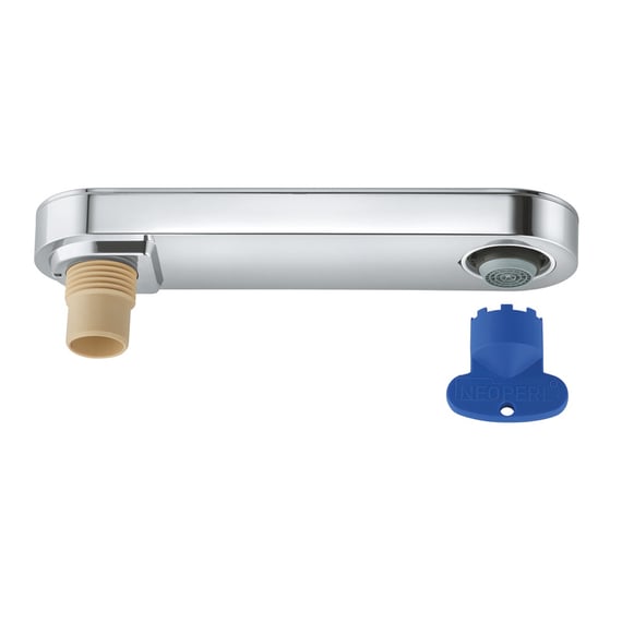 Grohe Plus replacement spray head with pull-out spout for single-lever ...