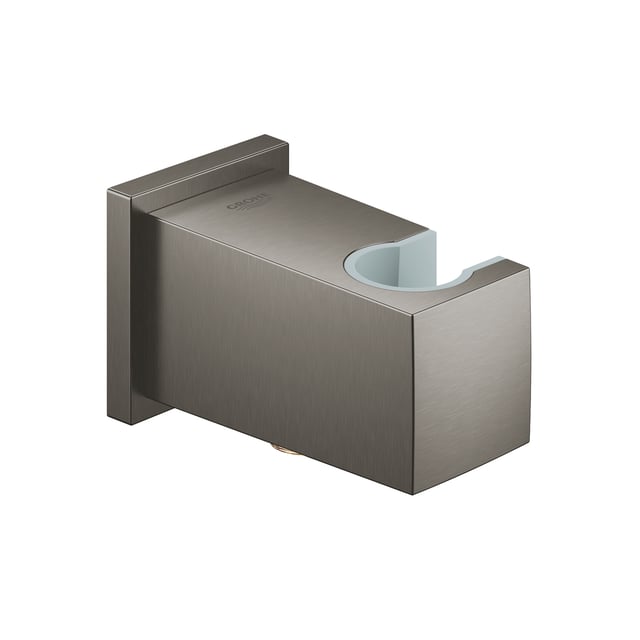 Grohe Euphoria Cube shower bracket with hose connection brushed hard ...