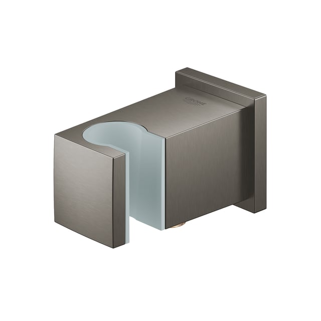 Grohe Euphoria Cube shower bracket with hose connection brushed hard ...