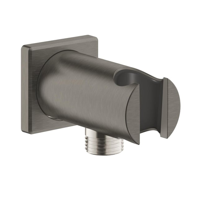 Grohe Rainshower shower bracket with hose connection brushed hard ...