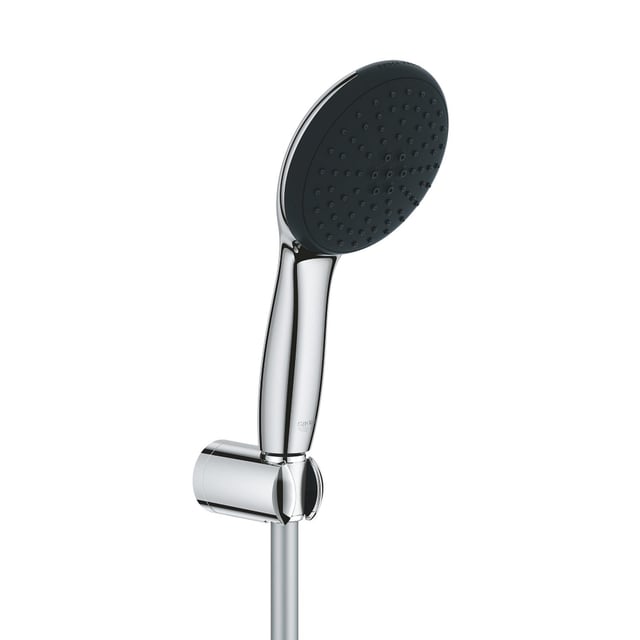 Grohe Vitalio Start 110 hand shower set with bracket, 2 spray modes ...