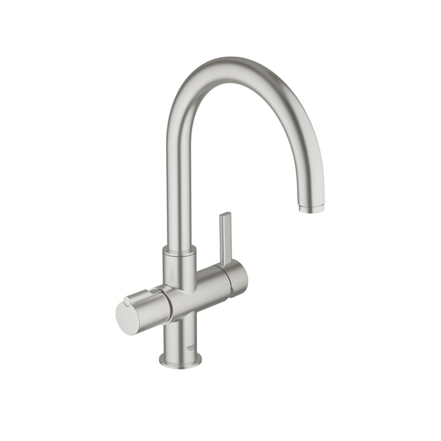 Grohe Red kitchen fitting, for hot and filter system, swivelling ...