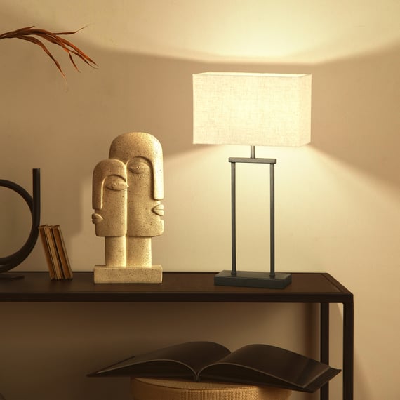 FISCHER & HONSEL Ann table lamp linen - 50653 | REUTER