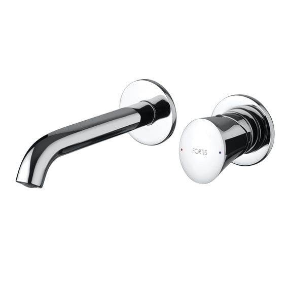 Fortis Lica Sense Wall Mounted Basin Mixer Set Incl Concealed