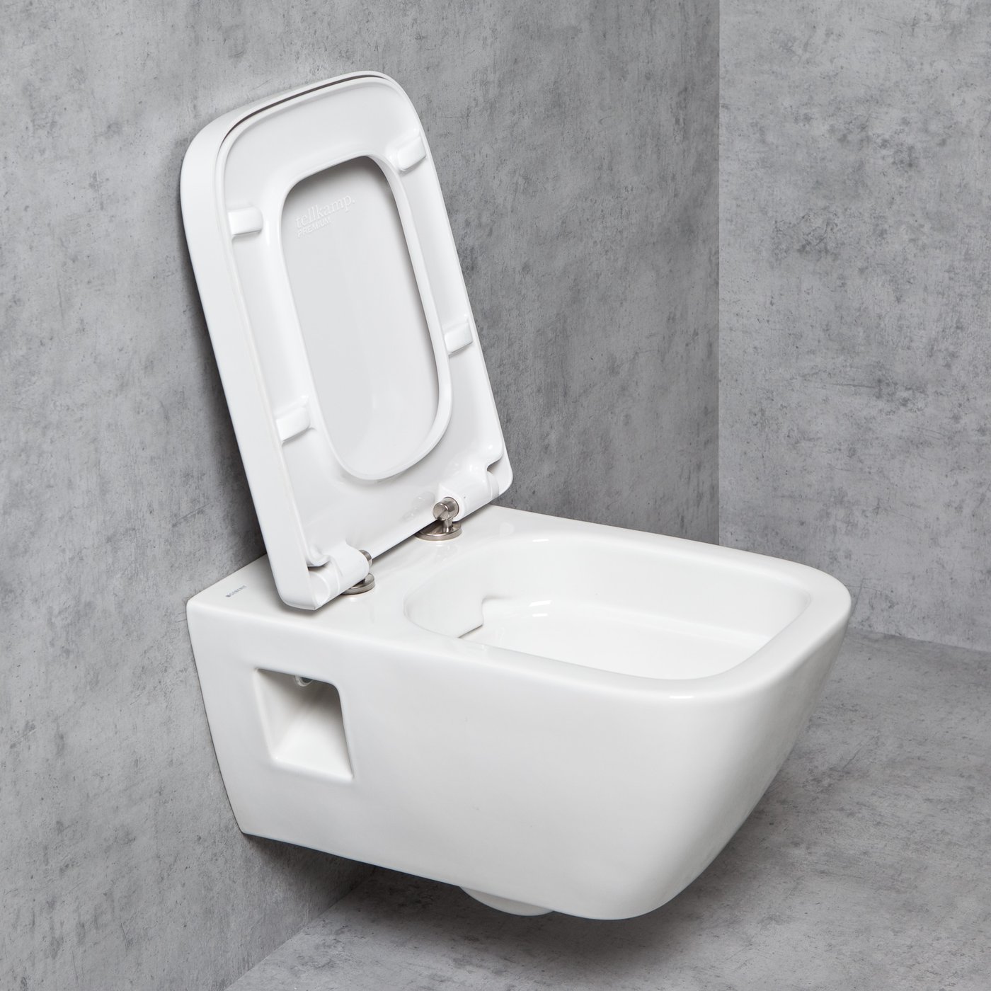 Geberit Renova Plan Wand-WC mit WC-Sitz, weiß - 500378011+TK2000 | REUTER