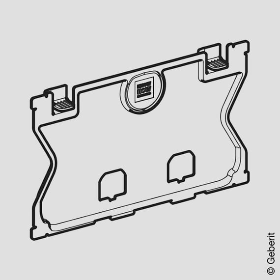 Geberit protective plate for Sigma concealed cisterns - 241824001 | REUTER