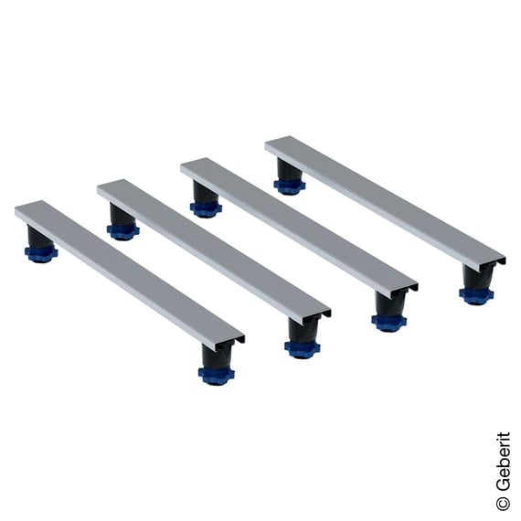 Geberit Universal Set feet and crossbars for stone resin shower trays ...