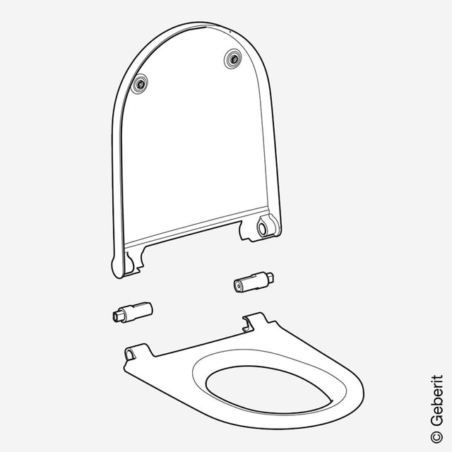Geberit AquaClean Sela Dusch-WC-Sitz mit Absenkautomatik & abnehmbar ...