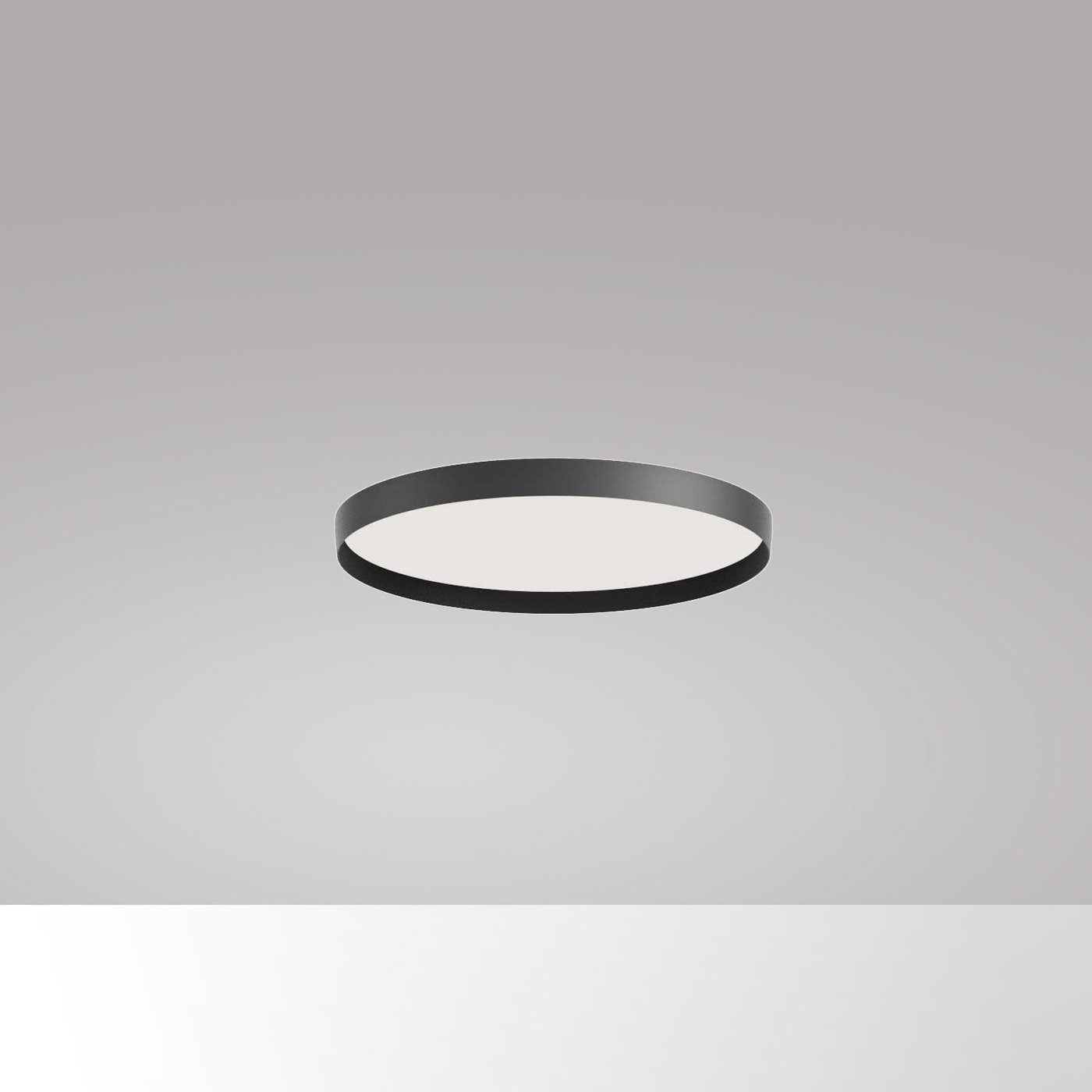 GEA LUCE ACELIA Deckenleuchte, LED dimmbar, schwarz - FACPN1 | REUTER