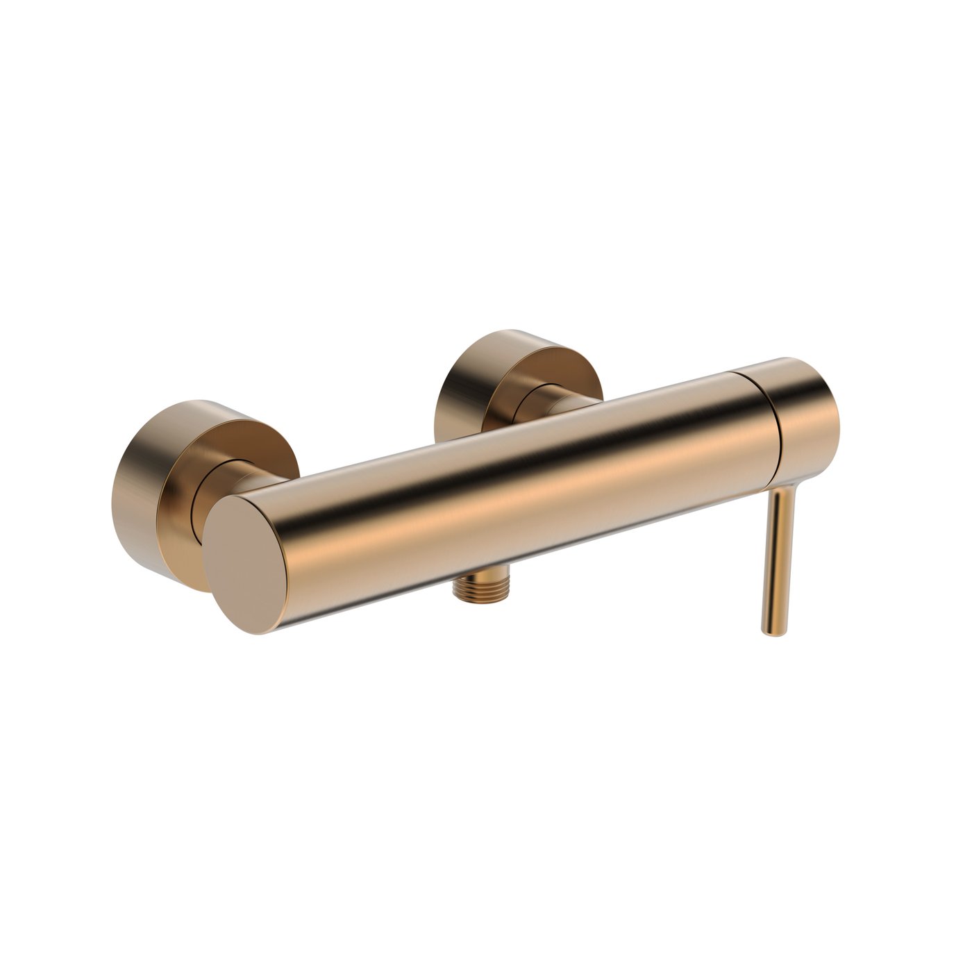 Hansa Vantis Style Aufputz-Duscharmatur mit Mischer bronze gebürstet ...