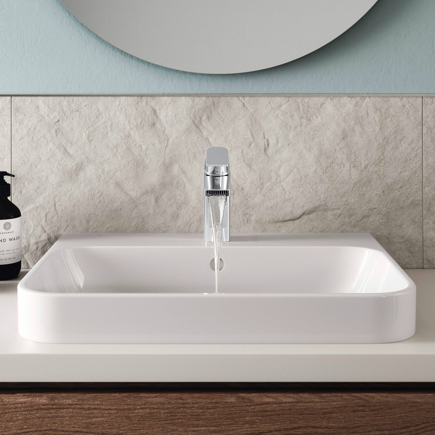 Hansa Stela basin fitting chrome - 57082273 | REUTER