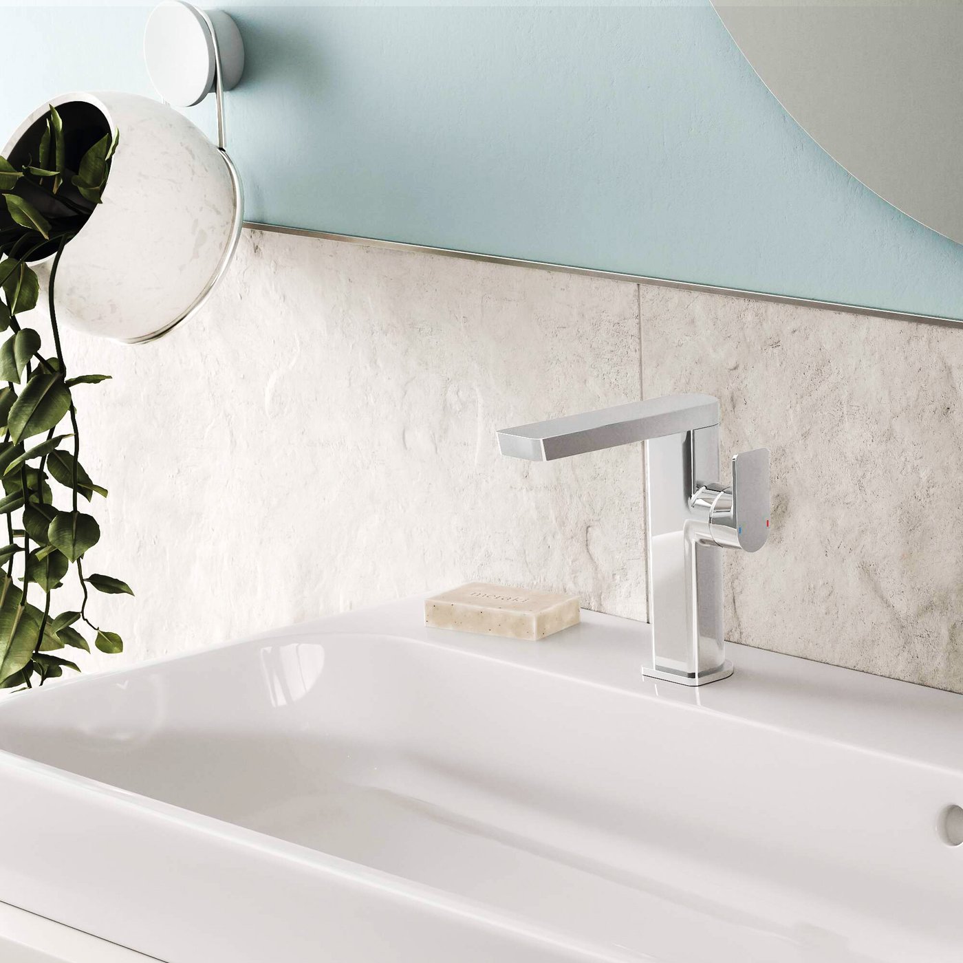 Hansa Stela basin fitting chrome - 57142273 | REUTER