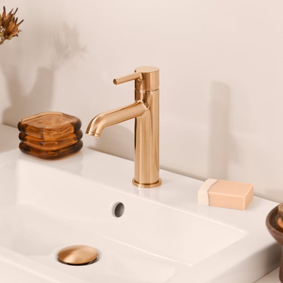 Hansa Vantis Style basin fitting brushed bronze - 5437220781 | REUTER