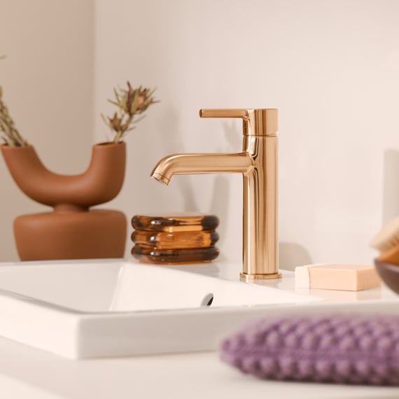Hansa Vantis Style basin fitting brushed bronze - 5437220781 | REUTER