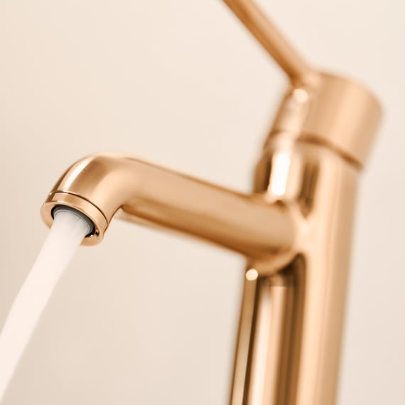 Hansa Vantis Style basin fitting brushed bronze - 5437220781 | REUTER