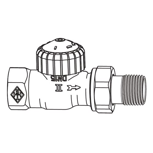 Heimeier V-exact II thermostatic valve - 3712-03.000 | REUTER