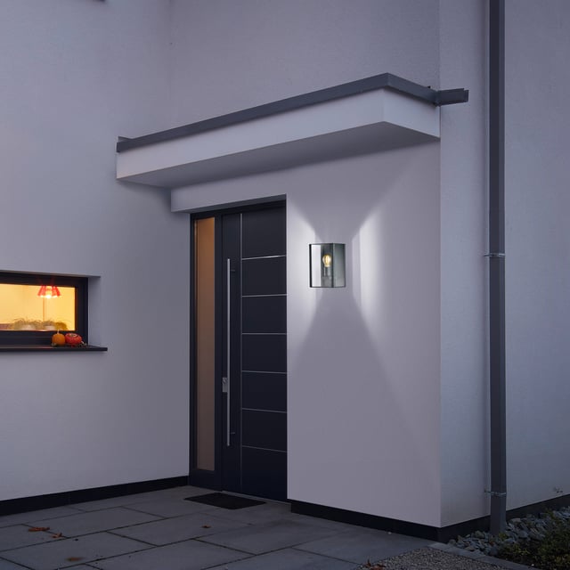 helestra SKIP wall light, E27 dimmable, clear - A18805.93 | REUTER