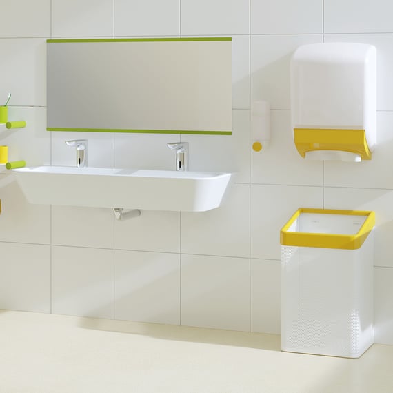 Hewi AQ 800 basin fitting SENSORIC mains-powered, chrome - AQ1.12S20040 ...