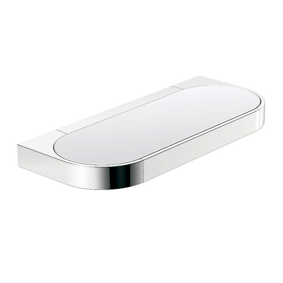 Hewi System 800 shelf signal white/chrome - 800.03.20041 | REUTER