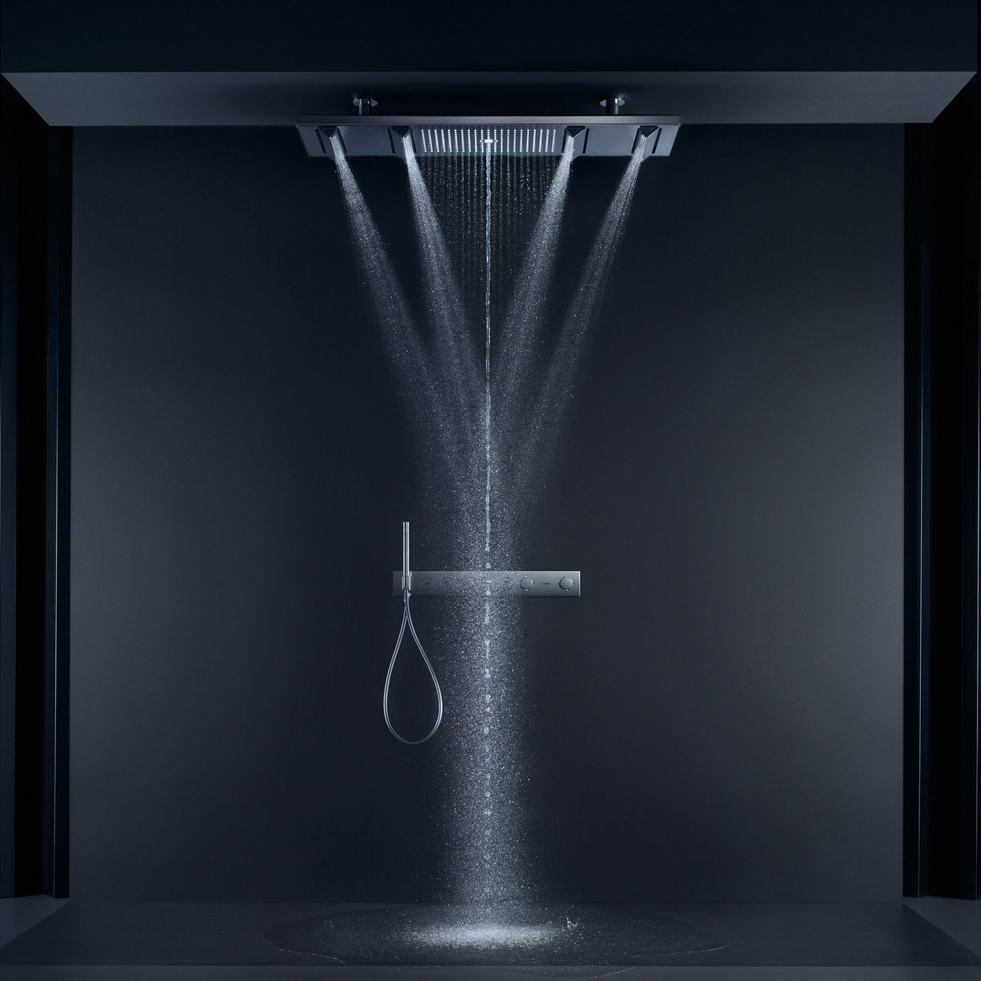 AXOR ShowerHeaven overhead shower, 4 spray modes chrome - 10637000 | REUTER