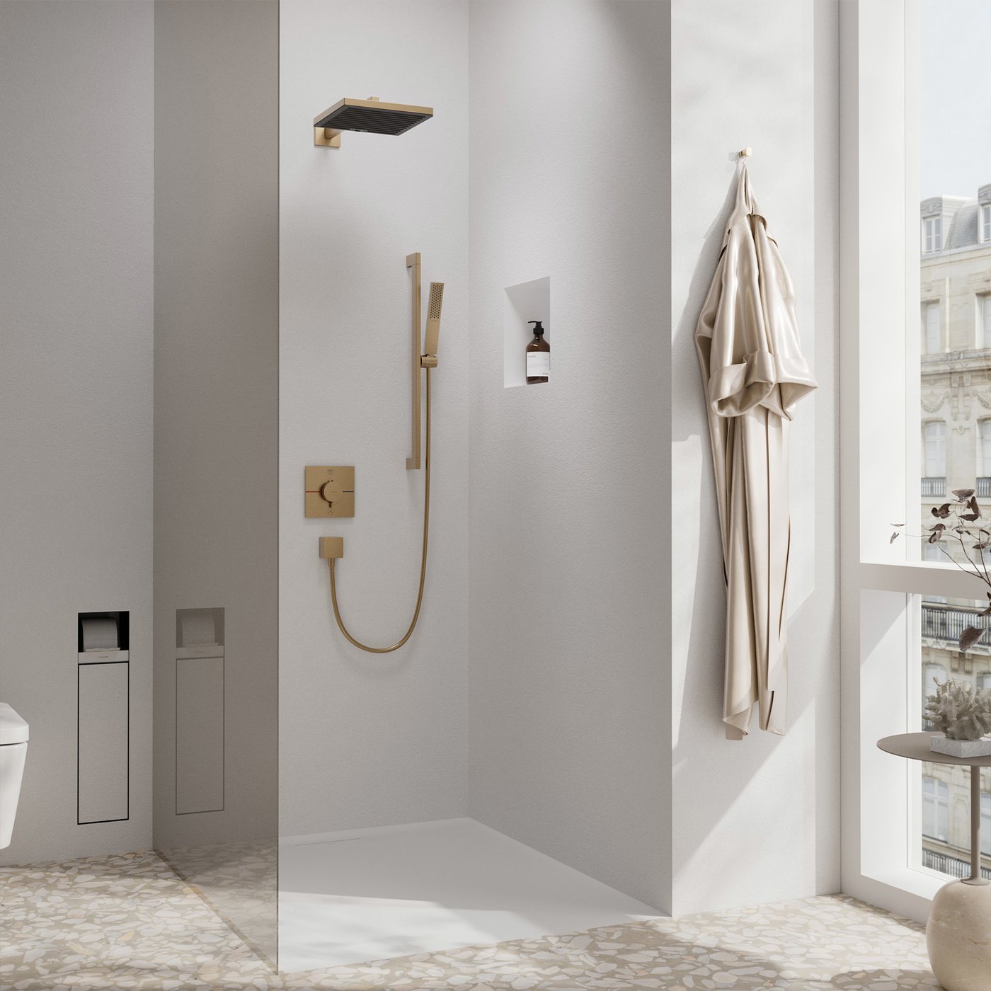 Stilvolle Hansgrohe Armatur Dusche Fotos
