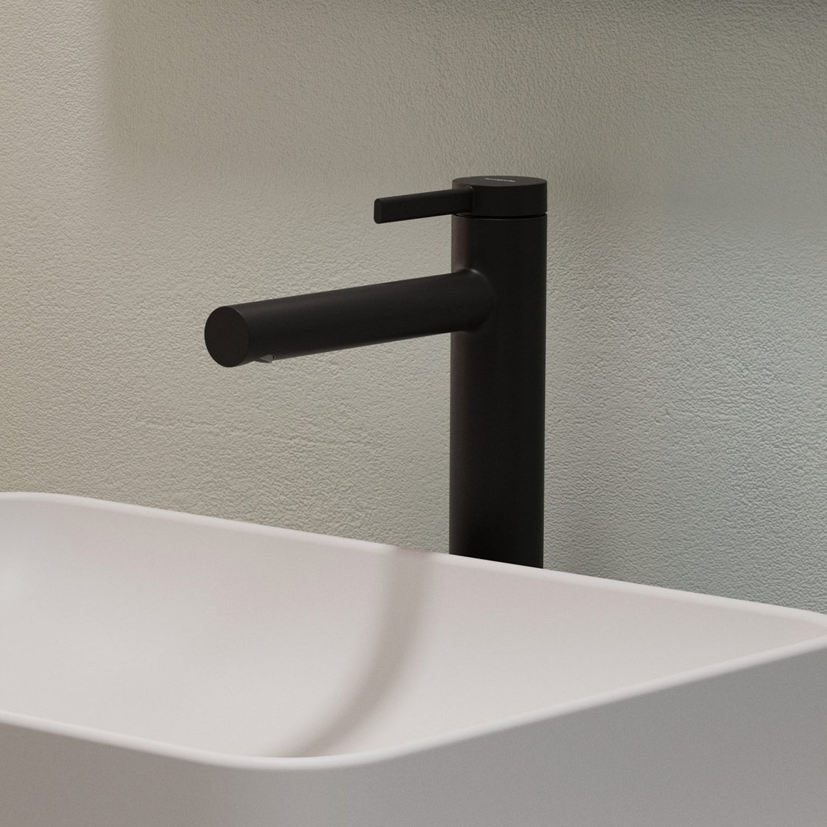 hansgrohe Zesis S Waschtischarmatur erhöht 230 CoolStart mit EcoSmart+ ...