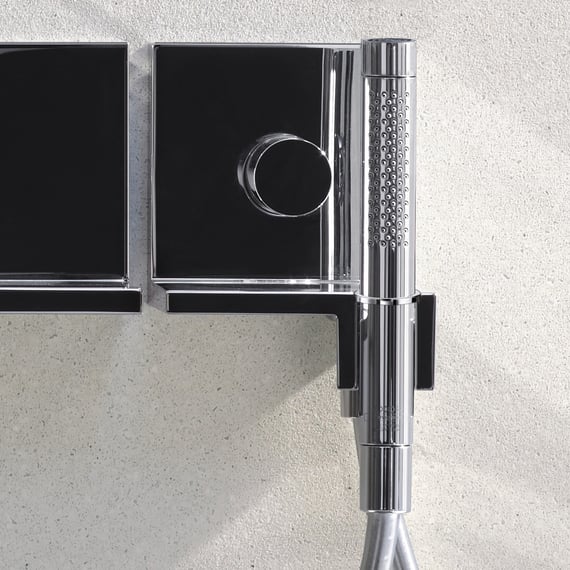 AXOR Starck ShowerCollection shower set, 2 spray modes chrome ...