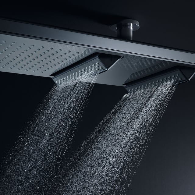 AXOR ShowerHeaven overhead shower, 4 spray modes chrome - 10637000 | REUTER