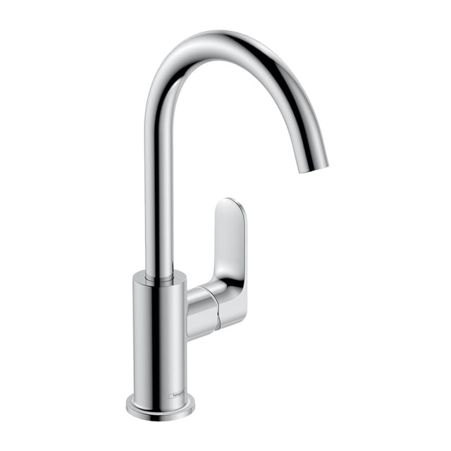 hansgrohe Rebris S basin fitting 210 with EcoSmart, with pop-up waste ...