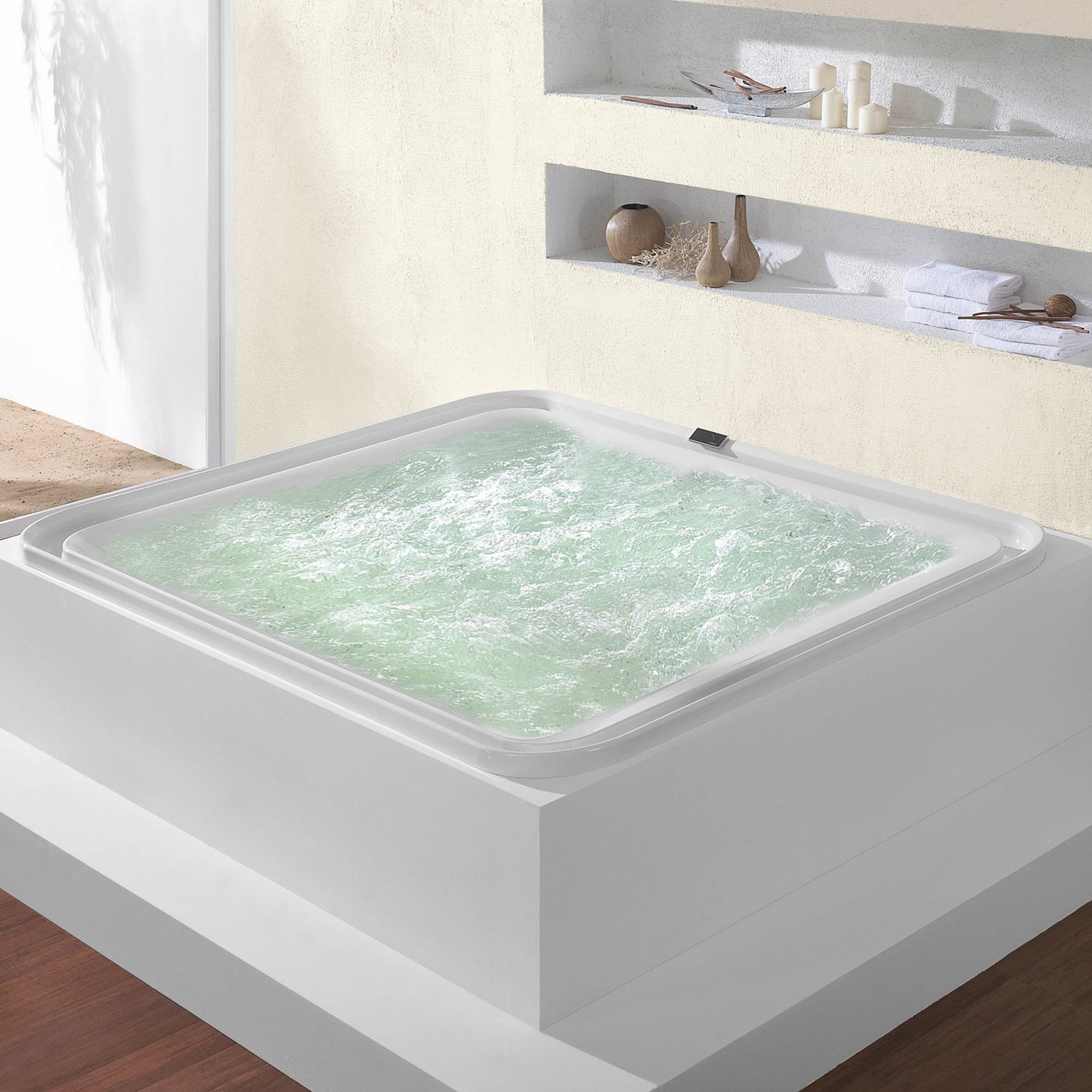 Hoesch ERGO rectangular whirlbath white - 6439S.010305 | REUTER