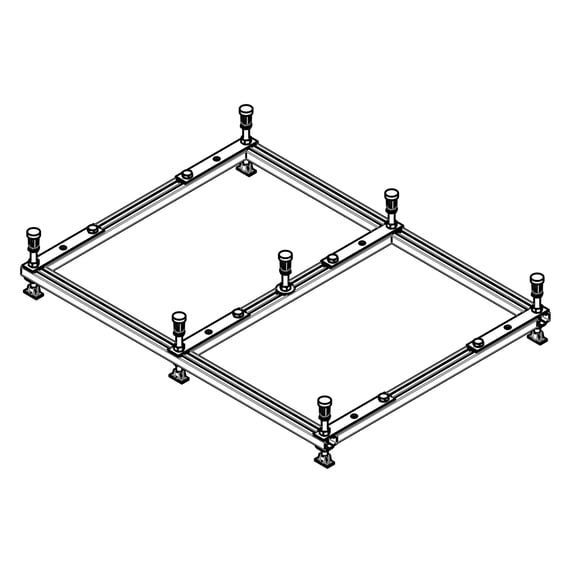 Hoesch Universal base frame for shower tray - 118976 | REUTER