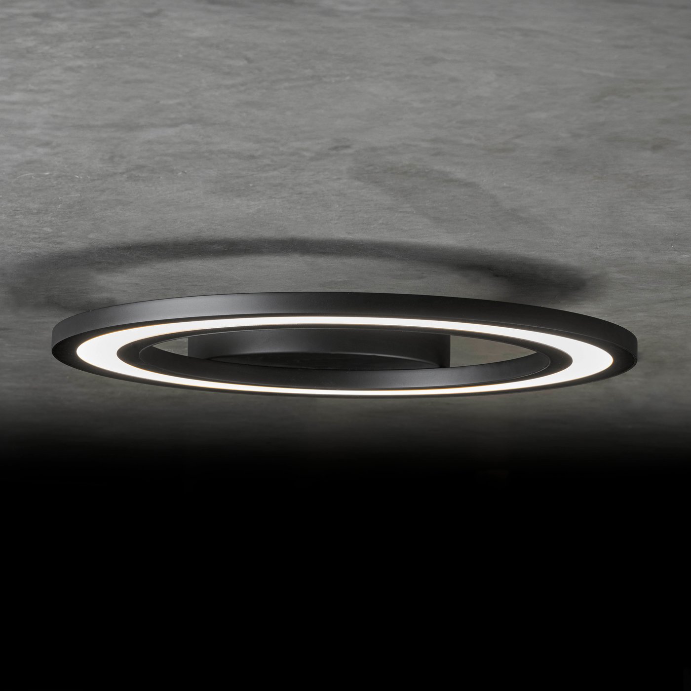 Holtkötter Orbit ceiling light, LED dimmable, black - 2165-1-55 | REUTER