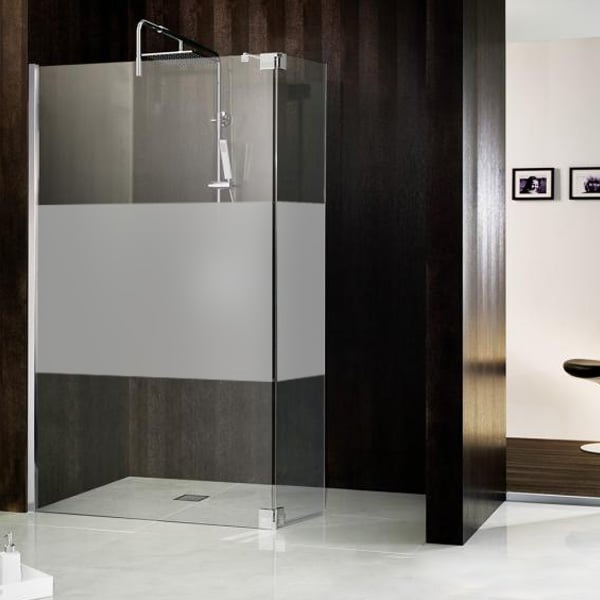 HSK Atelier walk in, with hinged element with TwinSeal, matt centre ...