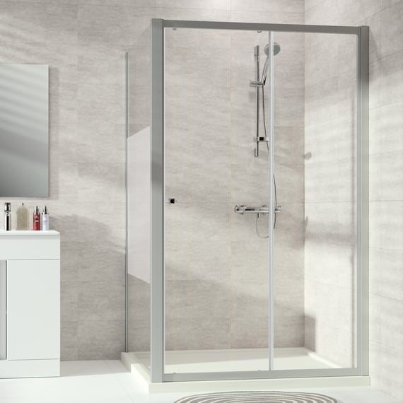 HÜPPE Alpha 2 side panel, for two-way hinged door, for hinged door, for ...
